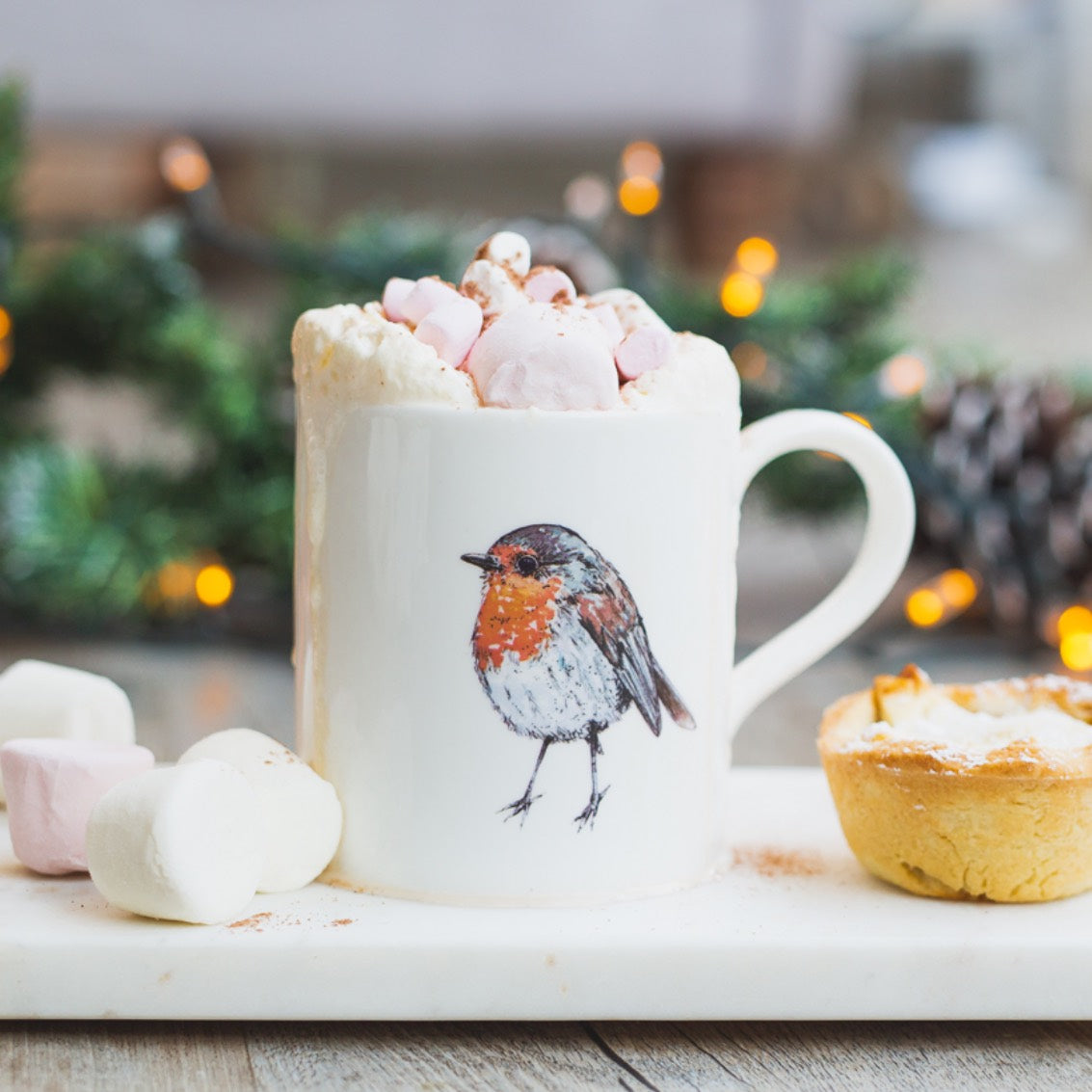 Robin & Eucalyptus Collection – Toasted Crumpet