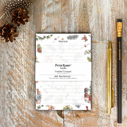 Peter Rabbit "A Winter's Tale" A6 Jotter Notepad – Toasted Crumpet