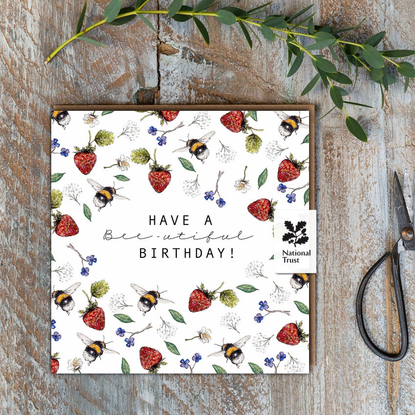 Have a Bee-utiful Birthday Card (Cello-Free) – Toasted Crumpet