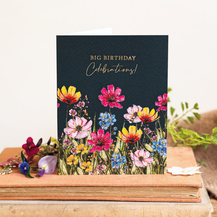 Big Birthday Celebrations Card (Cello-Free) – Toasted Crumpet